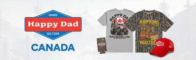 Delicious & Easy-to-Drink | Happy Dad Hard Seltzer & Tea